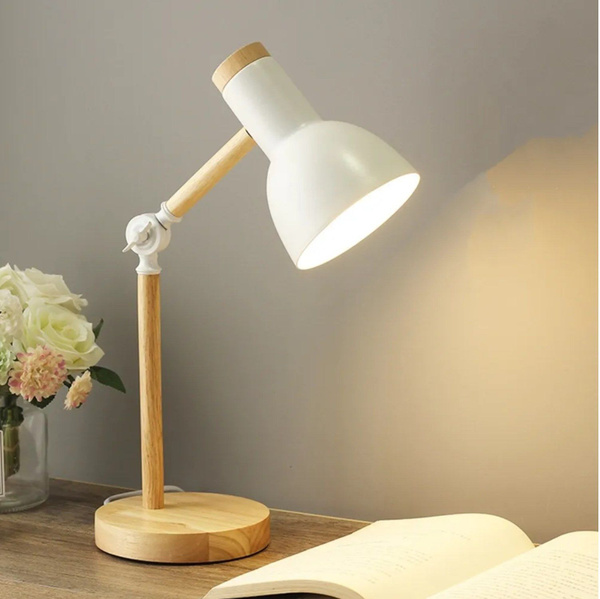 Лампа настольная Perfect lighting деревянная скандинавская - купить по ...