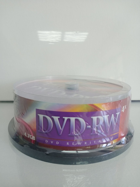 Диск VS DVD-RW 4,7 GB 4x CB/25 - купить с доставкой по выгодным ценам в интернет-магазине OZON ...