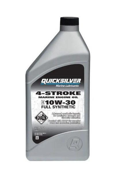 Масло моторное QUICKSILVER 10W-30 Синтетическое - купить в интернет ...