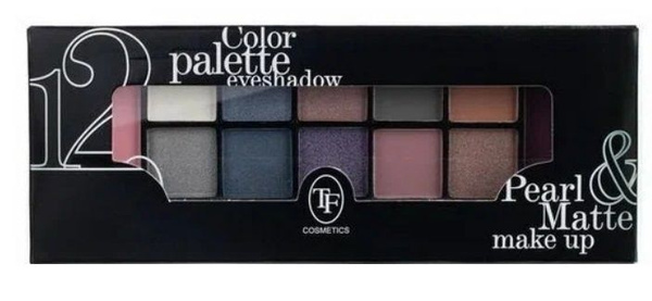 TF cosmetics Палетка теней Color Pallette Eyeshadow Pearl & Matte, тон ...