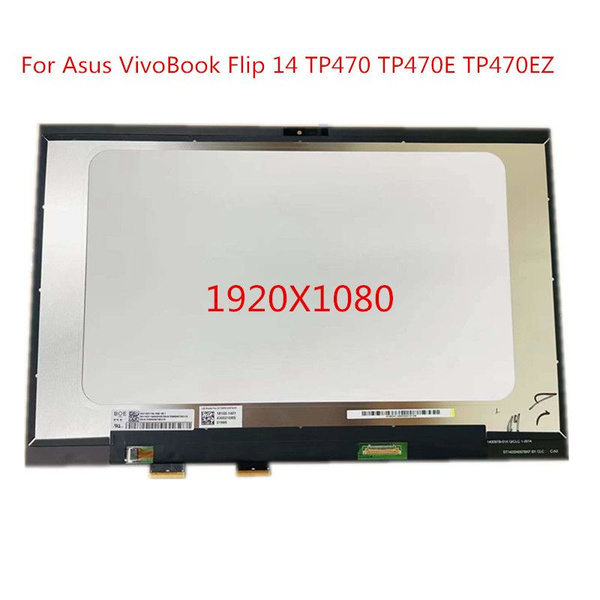 14,0 ''Для Asus VivoBook Flip 14 TP470 TP470E Дисплей Сенсорный ЖК ...