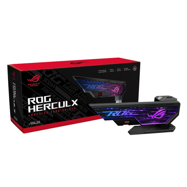 Кронштейн для видеокарты Asus ROG HERCULX GRAPHICS CARD HOLDER XH01/GRY ...