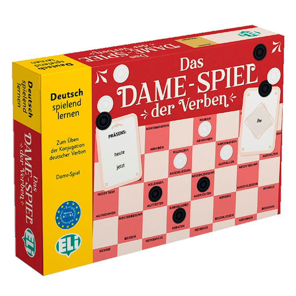 DAS DAME-SPIEL DER VERBEN (A2-B2) / Обучающая игра "Глаголы, шаг за ...