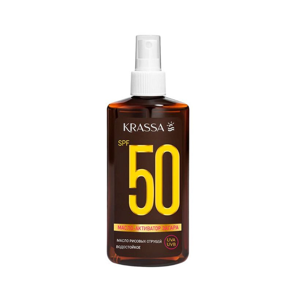 Krassa Масло-Активатор Загара SPF50 150мл - купить с доставкой по ...