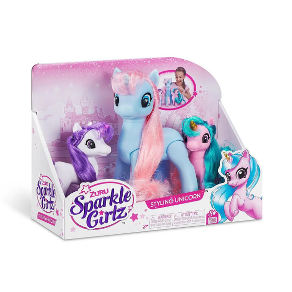 Набор игровой Sparkle Girlz 3 блестящих единорога (100373) - купить с ...