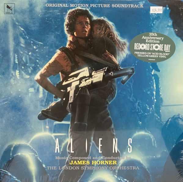 Виниловая пластинка James Horner. Aliens (Original Motion Picture ...