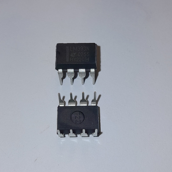 LM393N, Двухканальный компаратор, DIP-8 - купить с доставкой по выгодным ценам в интернет ...