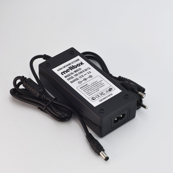 Блок питания универсальный 12V/3A (5,5*2,5) адаптер для ноутбуков ...