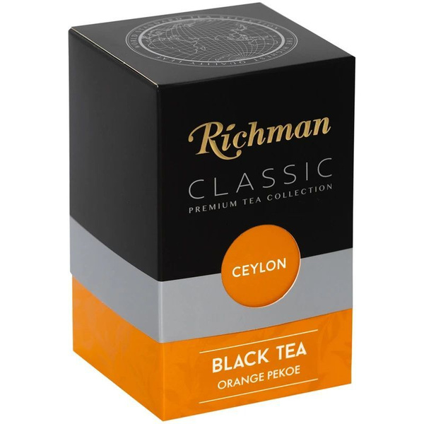 Чай Richman Ceylon Orange Pekoe чёрный крупнолистовой, 100г - купить с ...