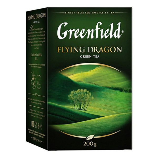 Чай зеленый Greenfield Flying Dragon листовой 200 г - купить с ...