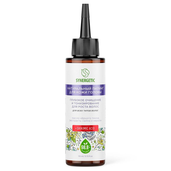 Synergetic Пилинг для кожи головы, 110 мл - купить с доставкой по выгодным ценам в интернет ...