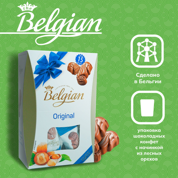 Шоколадные конфеты The Belgian Original набор в коробке 135 г 1 шт - купить с доставкой по ...