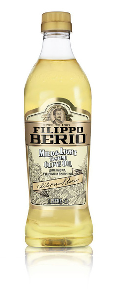 Масло оливковое Filippo Berio Mild And Light, 1 л - купить с доставкой ...