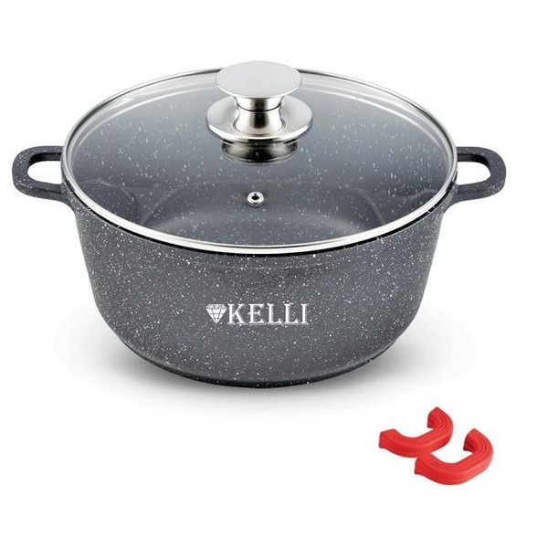 Кастрюля Kelli KL-4022-16, объем 1,6л купить на OZON по низкой цене ...