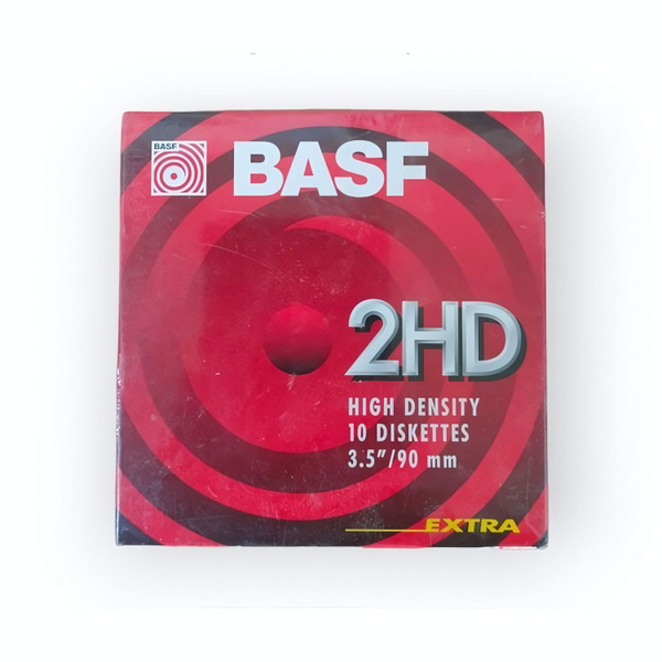 MF-2HD-BASF Дискеты 3.5" дюйма 1,44 Мб Basf MF 2HD картон (10 дискет в пачке) - купить с ...