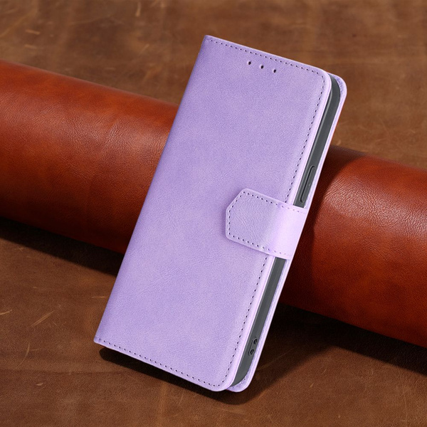 Чехол книжка luxury на Apple iPhone 11 / Айфон 11 (Сиреневая со шнурком ...