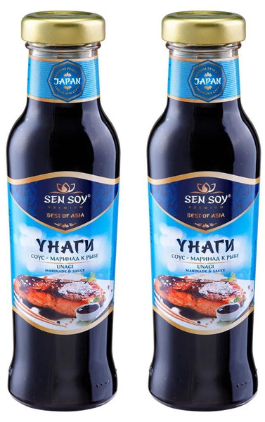 Соус Sen Soy Premium Унаги для маринования, 2 уп по 320 г - купить с ...
