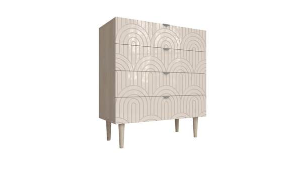 Комод Mebel House Shop Йорк 12, 80x40x100 см, 4 ящ. - купить по ...