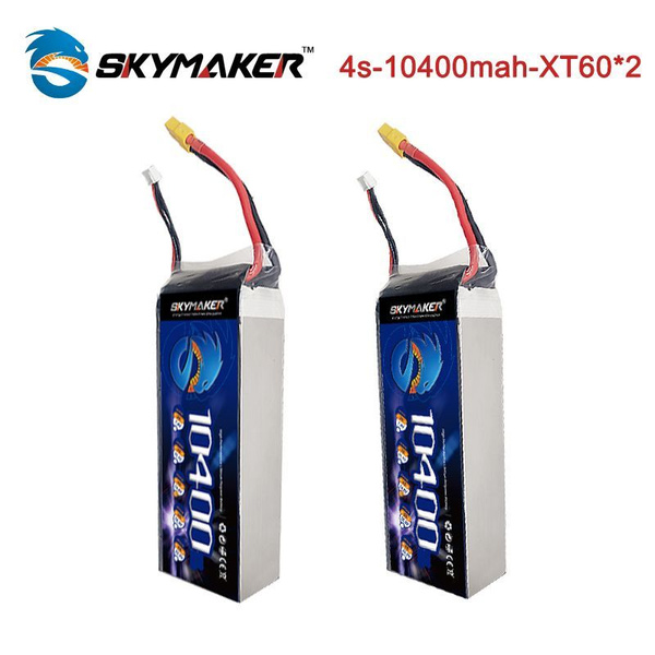 Sky Lipo Аккумулятор 14.8v 10400mAh 25C для радиоуправляемого самолета ...