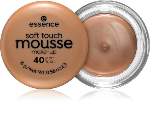Essence Soft Touch - пенопластовая матирующая основа / 40 Matt Toast 16 ...