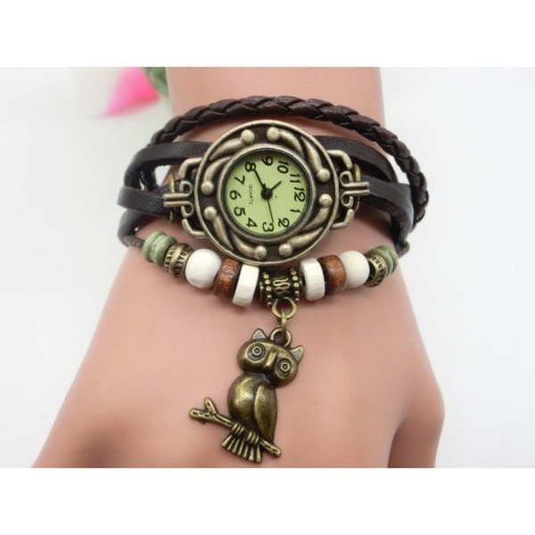 Часы наручные женские Сова дискретный ход D 2 5 см купить на Ozon по низкой цене 1339613530