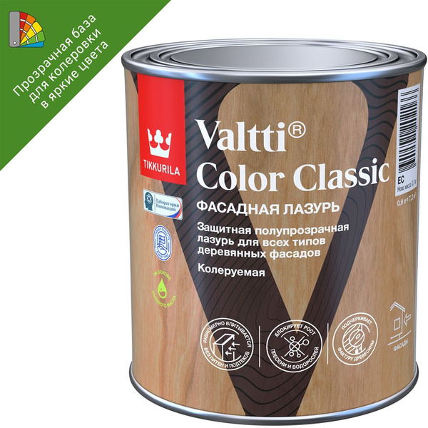 Лак строительный Tikkurila, работы Наружные - купить по выгодной цене в ...