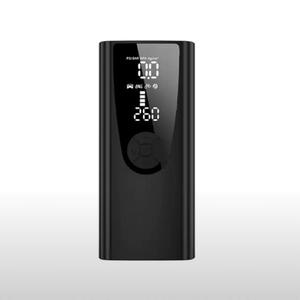 Компрессор автомобильный аккумуляторный 8000 mAh 00370 для шин по низкой цене - купить в ...