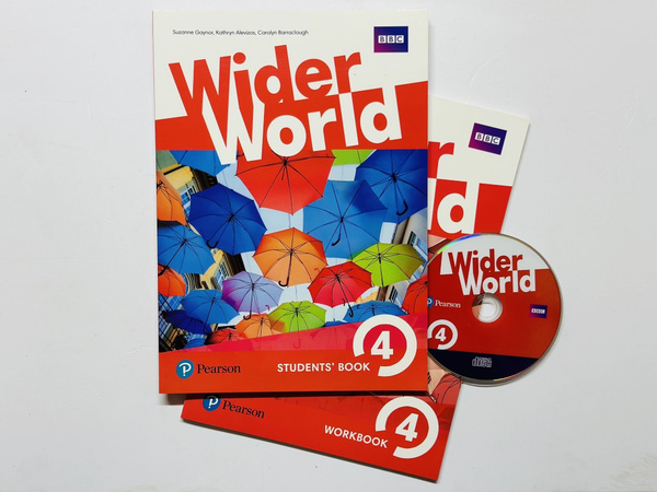Wider World 4: Students Book + Workbook + CD - купить с доставкой по ...