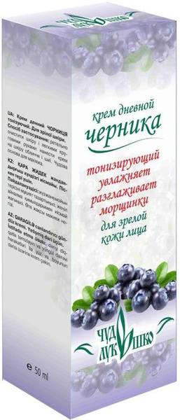 Крем для лица Чудо-лукошко Черника тонизирующий дневной 50мл - купить с ...