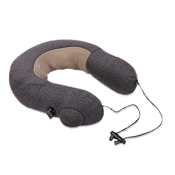 Массажер для шейного отдела позвоночника с воздушной подушкой DAMEIDA (U8-1BK) разминание ...