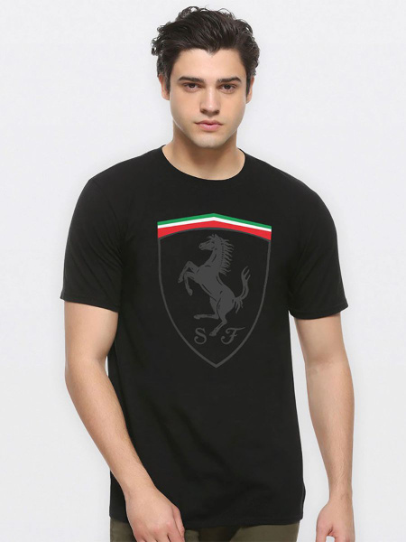 Футболка Design Heroes, размер 48, цвет черный, 100% Хлопок - купить по ...