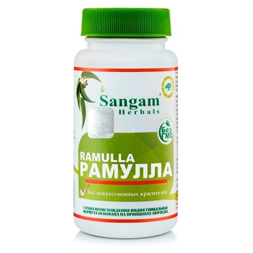 Рамулла Сангам Хербалс / Ramulla Sangam Herbals 60 табл - купить с ...