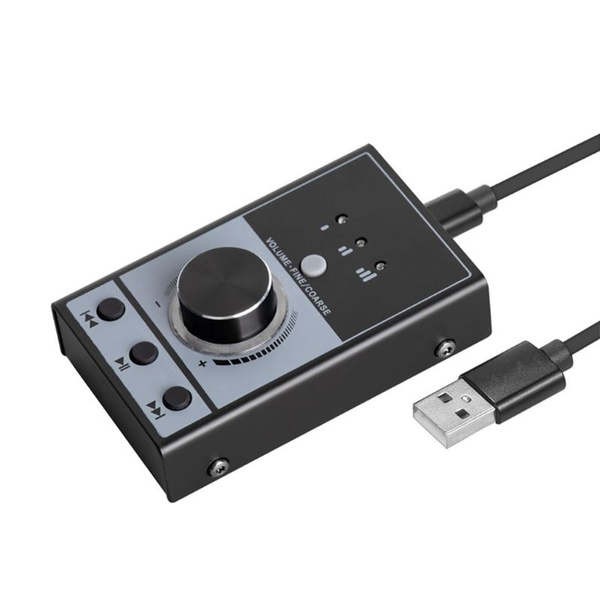USB звуковой регулятор для компьютера - купить с доставкой по выгодным ...