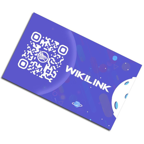 WikiLink Умная визитка NFC, NFC, фиолетовый купить на OZON по низкой ...