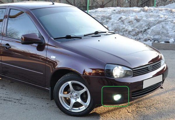 Рамки ПТФ LADA Kalina 1 (Лада Калина 1) ПОРТВЕЙН-192 купить по низкой ...
