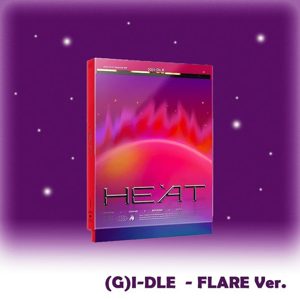 CD (G)I-DLE - HEAT / Специальный альбом (FLARE Ver.) - купить по низким ...