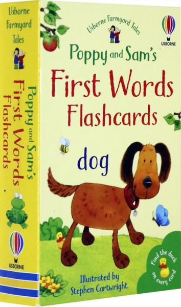 Poppy and Sam's First Words Flashcards | Amery Heather - купить с ...
