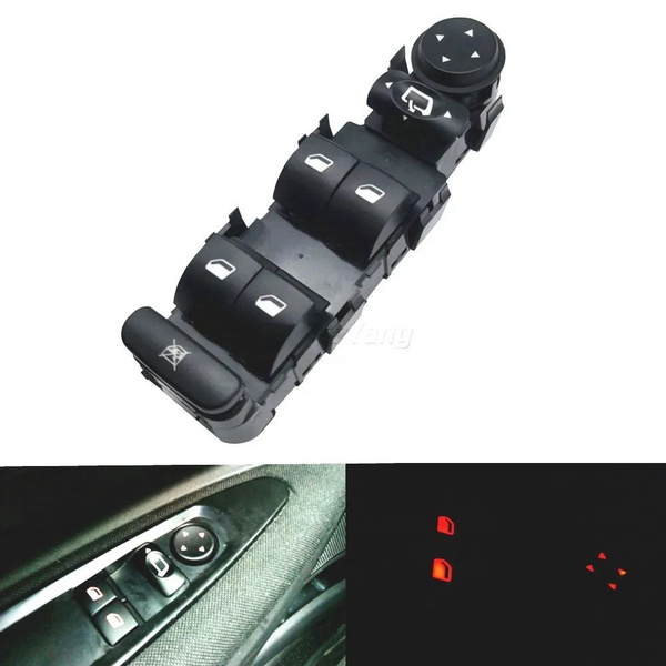 9-контактный Электрический Выключатель зеркала для Citroen C4 2004-2010 ...