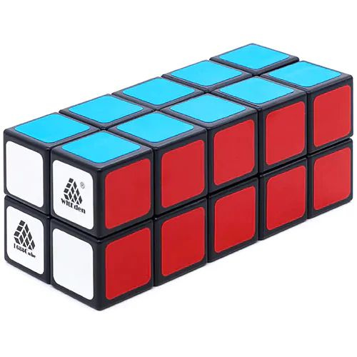 Кубик рубика / 2x2x5 Cuboid Черный / Игра головоломка - купить с ...