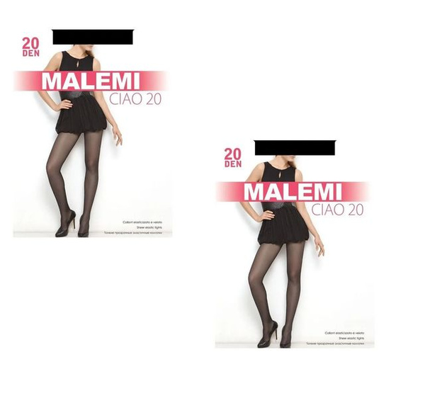 Колготки Malemi nero, 20 den, 1 шт - купить с доставкой по выгодным ценам в интернет-магазине ...