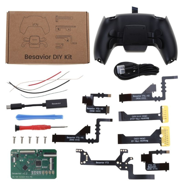 Совместимый контроллер Besavior Playstation5, задняя кнопка, удлинитель ...