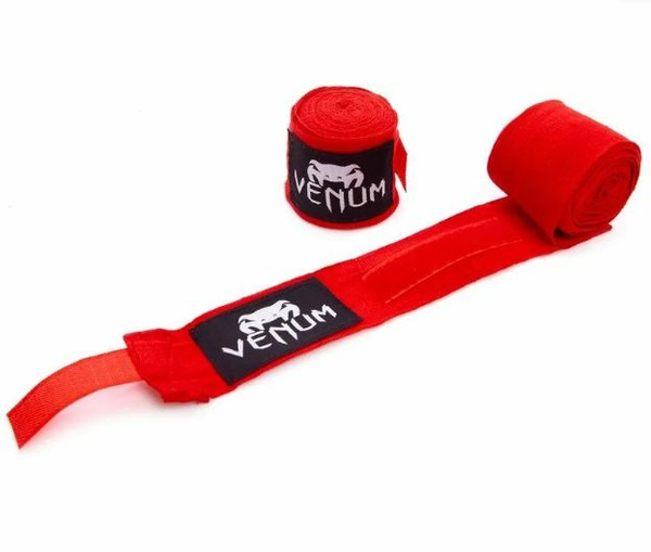 Бинты боксерские эластичные Boxing Bandage красные 3 метра - купить по ...