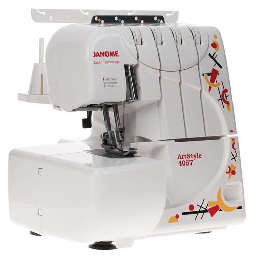 Оверлок Janome ArtStyle 4057 нитей - 4, 1300 ст/мин, швейных операций ...