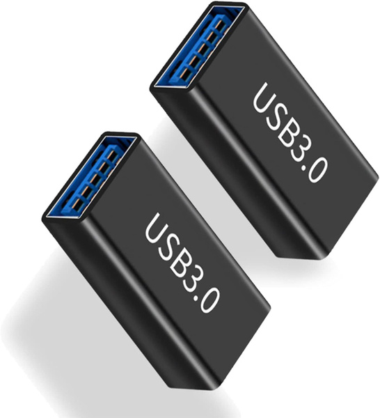 Переходник Usb мама мама 5 шт удлинительный разъем адаптера Usb 3 0 черный купить с
