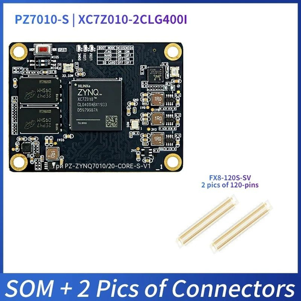 Puzhi 7010 SOM Xilinx Zynq-7000 SoC XC7Z010 Основная плата FPGA Система ...