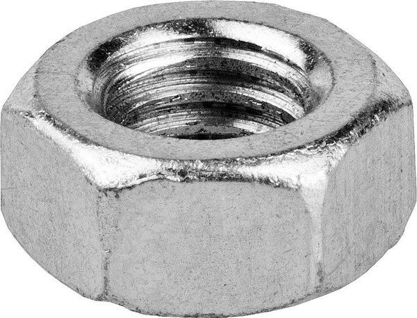 Шестигранная гайка, ЗУБР ГОСТ ISO 4032-2014 кл. пр. 6, M16, цинк, 5 кг ...