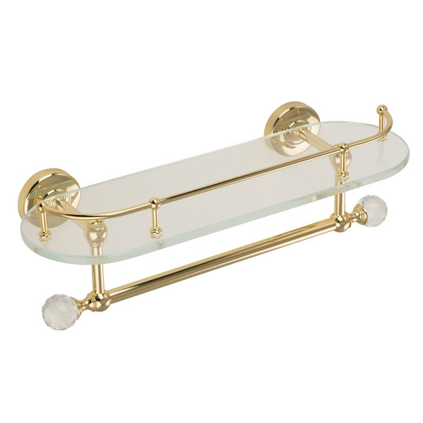 Полка с галереей и держателем для полотенец AMERIDA купить на OZON по ...