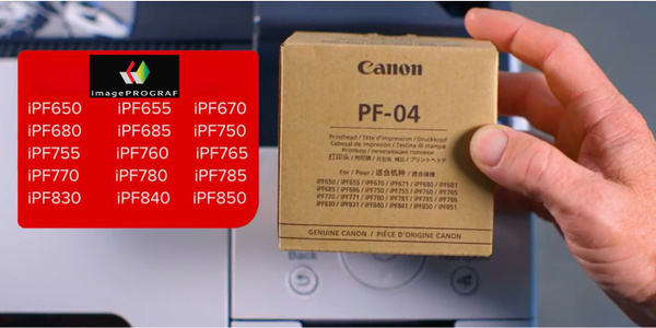 Расходник для печати Canon PF-04 (3630B001) Печатающая головка iPF 650/680/750/760/785. Япония ...