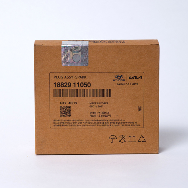 Комплект свечей зажигания Hyundai-KIA 1882911050 - купить по выгодным ...