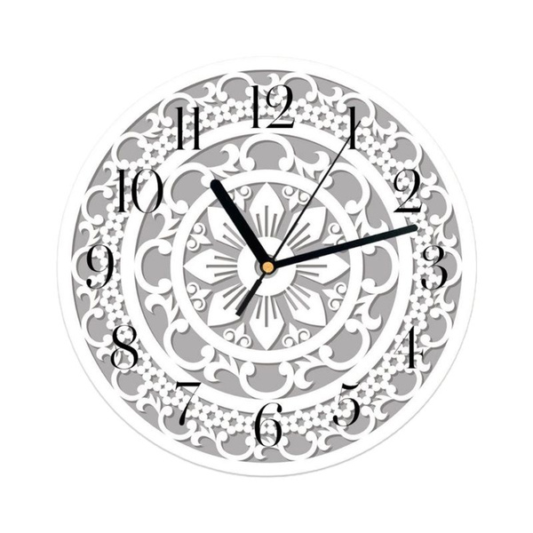 Настенные часы 10 дюймов бесшумные не тикающие украшение для кухни винтажные декоративные